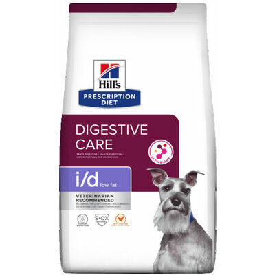 Hills Prescription Diet Dog I/D Degistive Care Low Fat with chicken 1.5kg