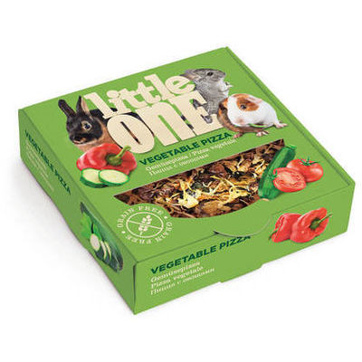 Little One Treat-toy "Vegetable pizza" 55g